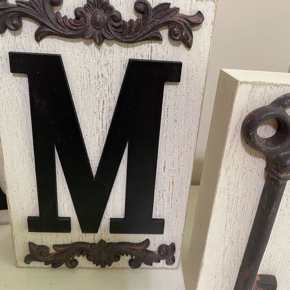 Homegoods | Accents | Family Block Letter Sign Farmhouse Rustic ...